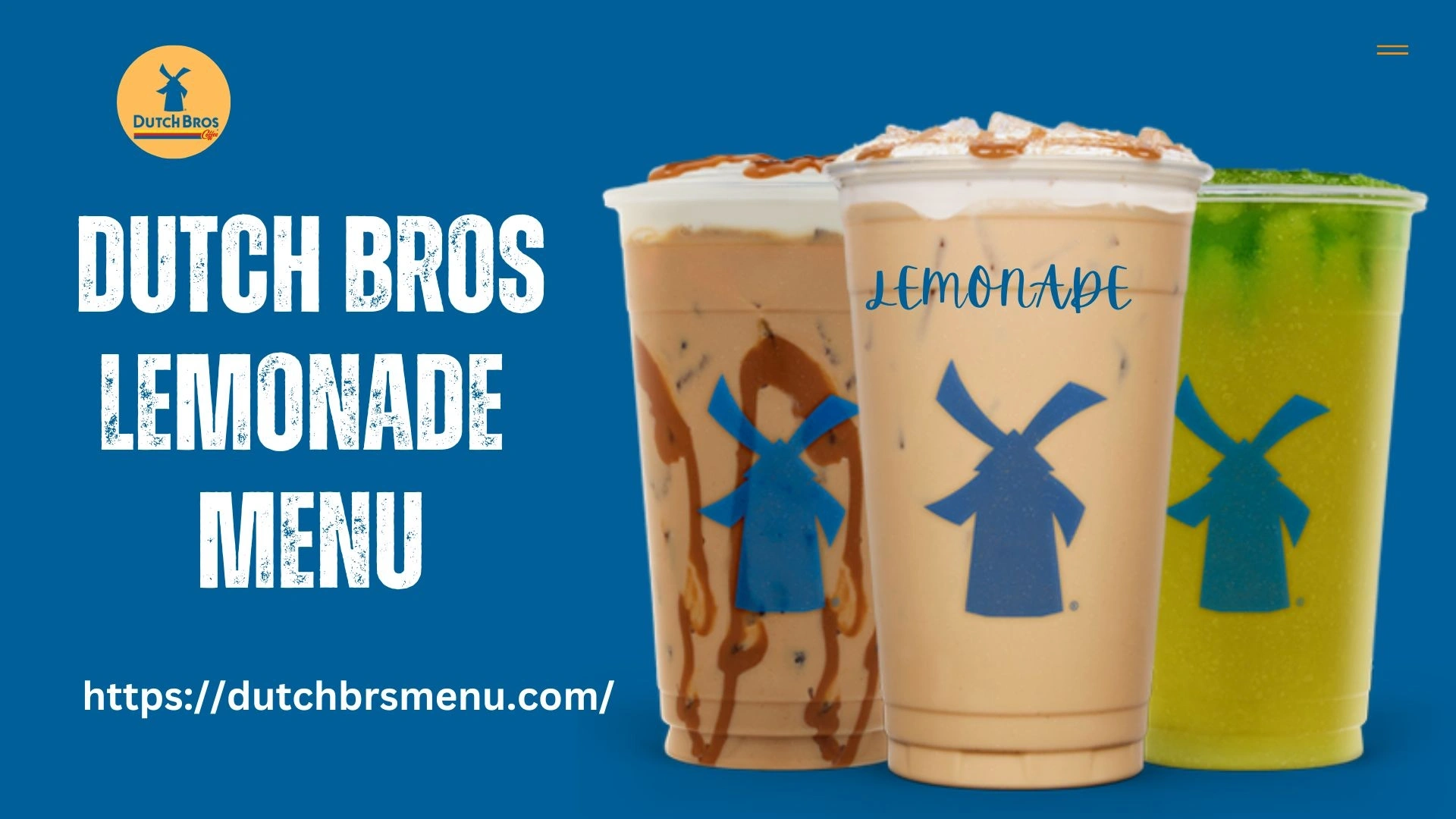 Dutch Bros Lemonade Menu with Prices 2025 - All Flavors